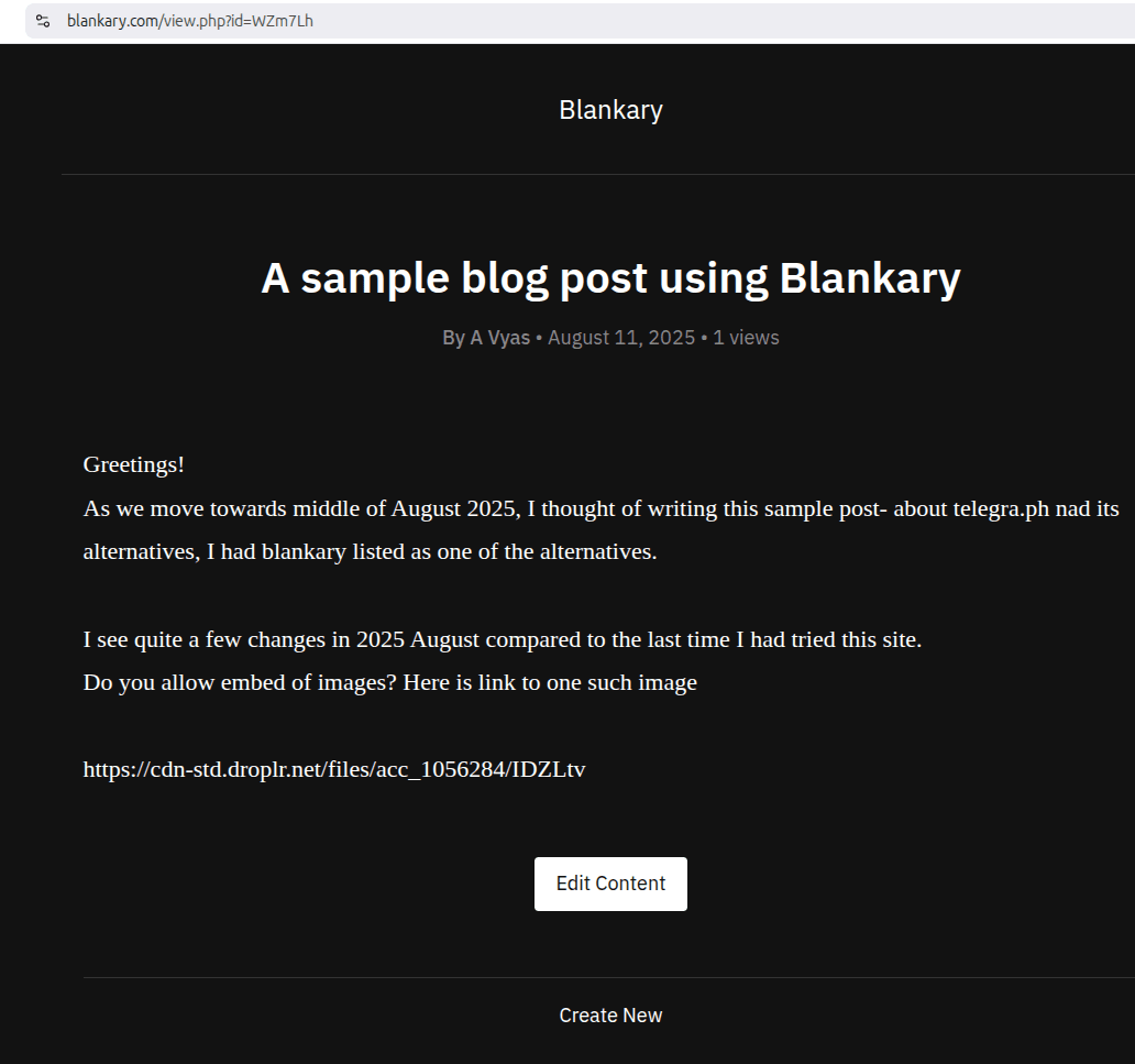 A Short Introduction of Telegra.ph by Telegram Messenger