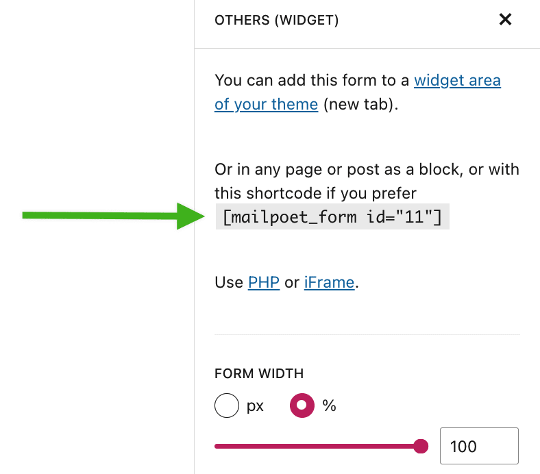 Types of Forms - MailPoet Knowledge Base