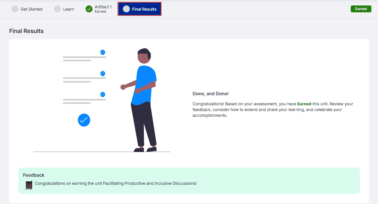 Viewing Assessment Feedback – BloomBoard